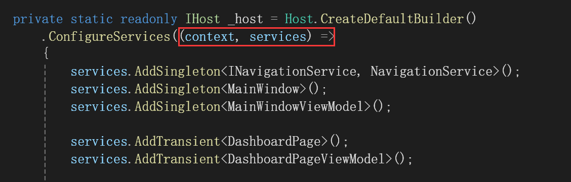 WPF/C#：在WPF中如何实现依赖注入-CSDN博客