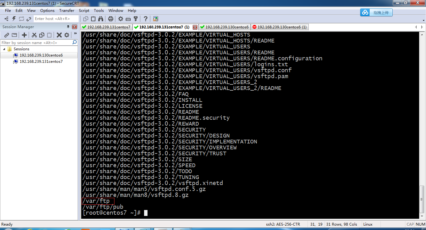 安装Vsftpd服务-CSDN博客