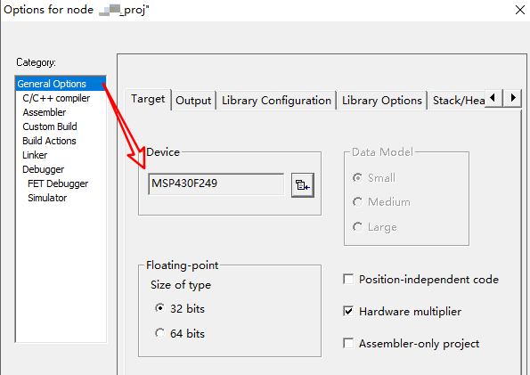 实验：MSP430F249 跑马灯_msp430f249用什么软件仿真-CSDN博客