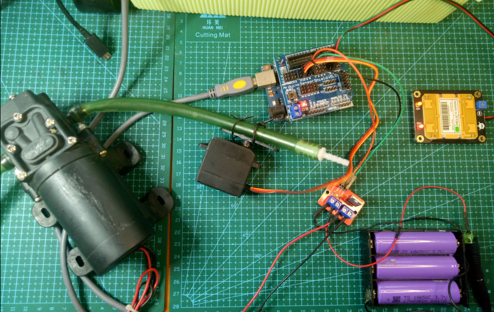 Arduino项目arduino项目：制作自动喷水炮工珺的博客 Csdn博客