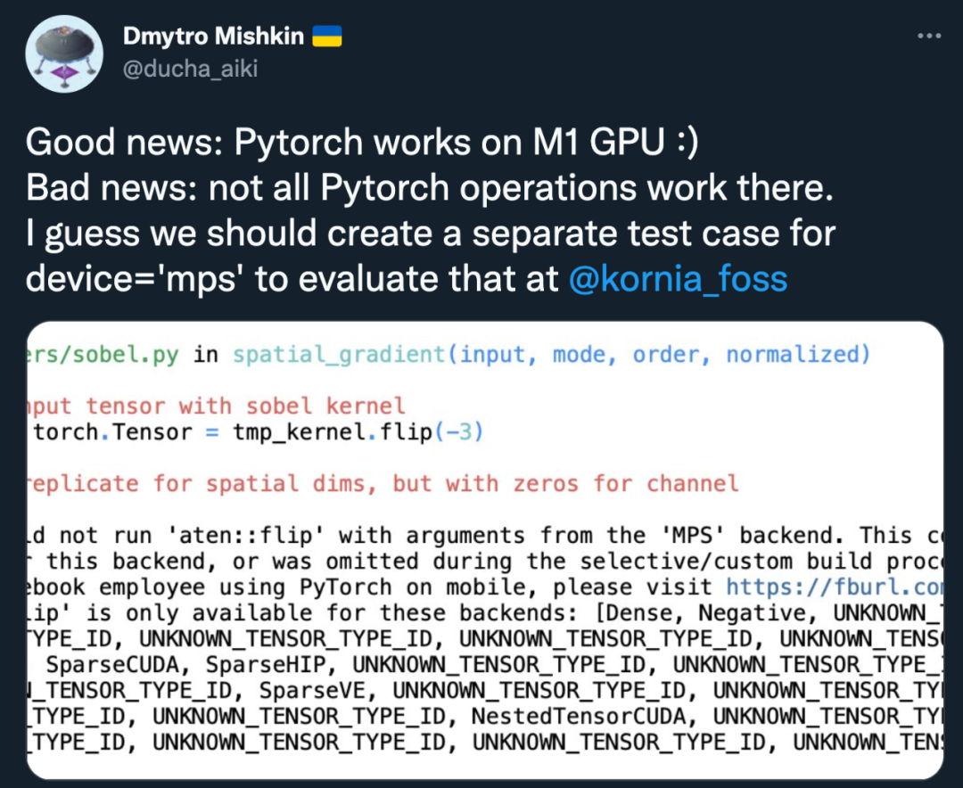 苹果也能做深度学习了！PyTorch宣布支持苹果M1芯片GPU加速：训练快6倍，推理提升21倍...-CSDN博客