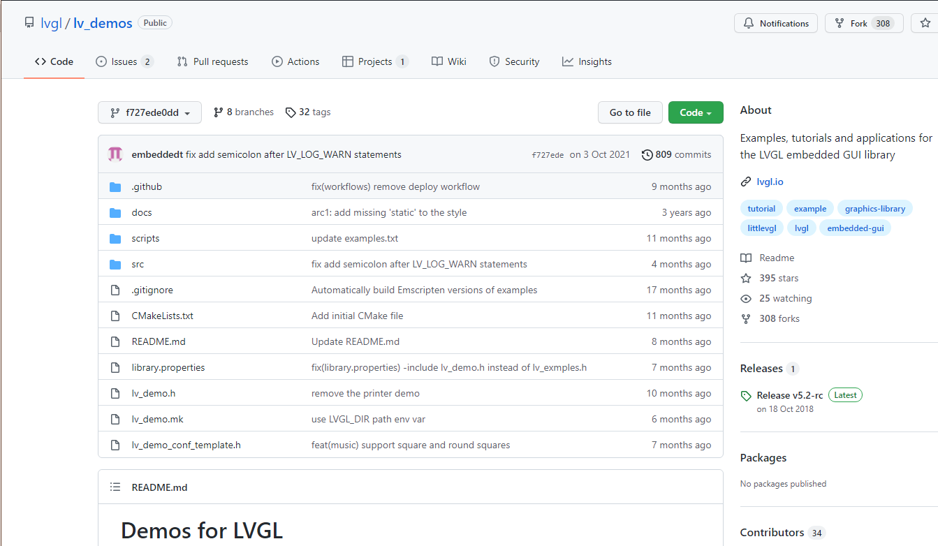 LVGL学习笔记（2）——搭建环境、模拟仿真（Windows+CodeBlocks）_lvgl 8.2 官方demo codeblocks-CSDN博客