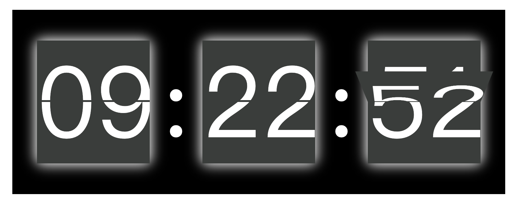 js+css实现翻页时钟效果_css显示当前时间反转卡片-CSDN博客