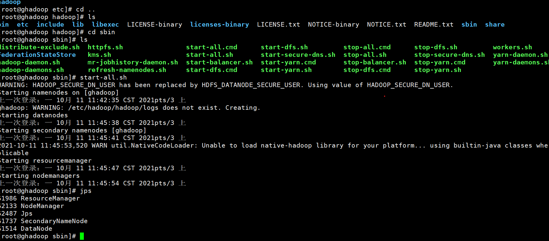 Hadoop分布式搭建_分布式计算系统hadoop搭建-CSDN博客