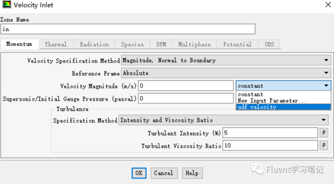 九、Fluent用户自定义函数(UDF)基础(2)-DEFINE_PROFILE_fluent自定义表达式-CSDN博客