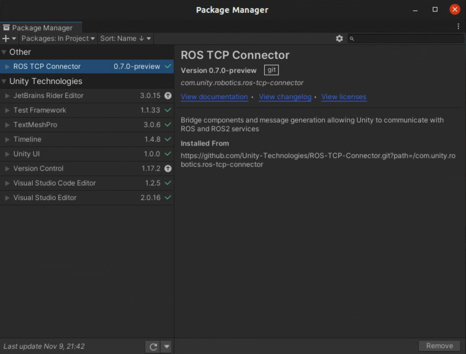 【Unity-Robotic-Hub 入门教程（一）】Unity 与 ROS 1/2 联动之环境配置 - 古月居