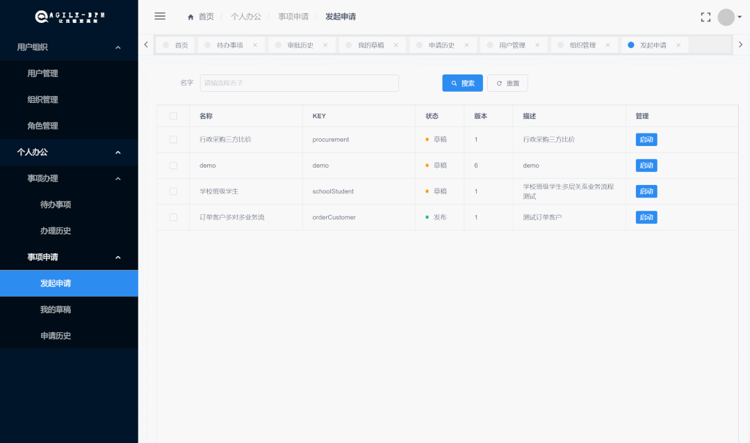 基于springboot的多端敏捷工作流开发平台springboot 开发流程审批 前端表单设计器与流程设计器最新选择 Csdn博客