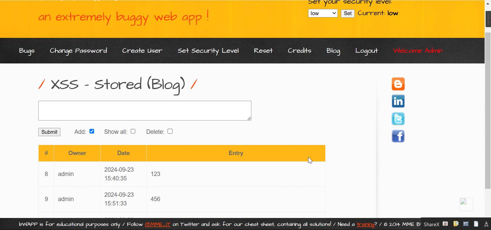 Web 靶场笔记-bWAPP-CSDN博客