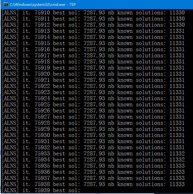 ALNS框架求解TSP问题(环境调试)_tsp环境切换-CSDN博客