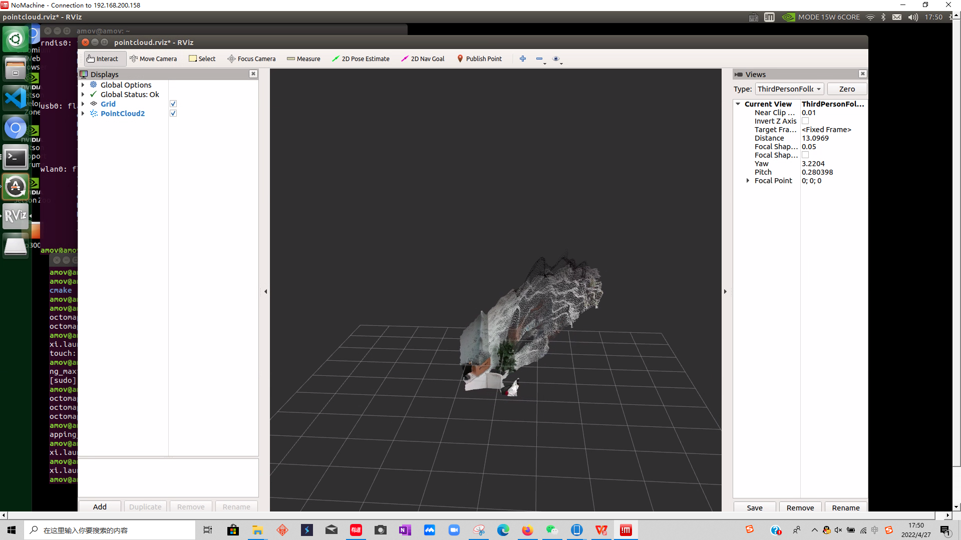 自己实现一下基于T265+D435i的octomap建图20220515_d435+t265在线构建三维局部栅格地图-CSDN博客