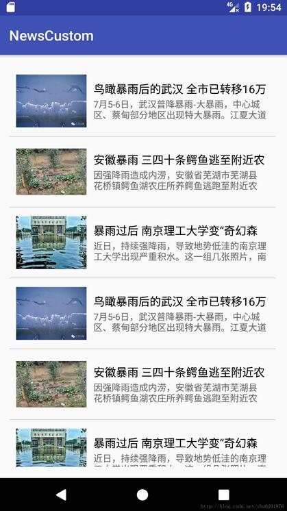 Android 新闻功能列表android Listview实现新闻列表展示效果 Csdn博客