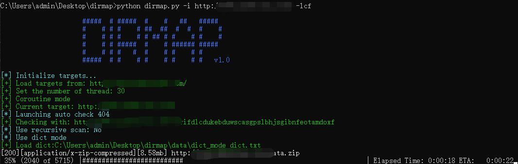 web目录字典_Dirmap(Web目录文件扫描工具)_weixin_39842519的博客-CSDN博客