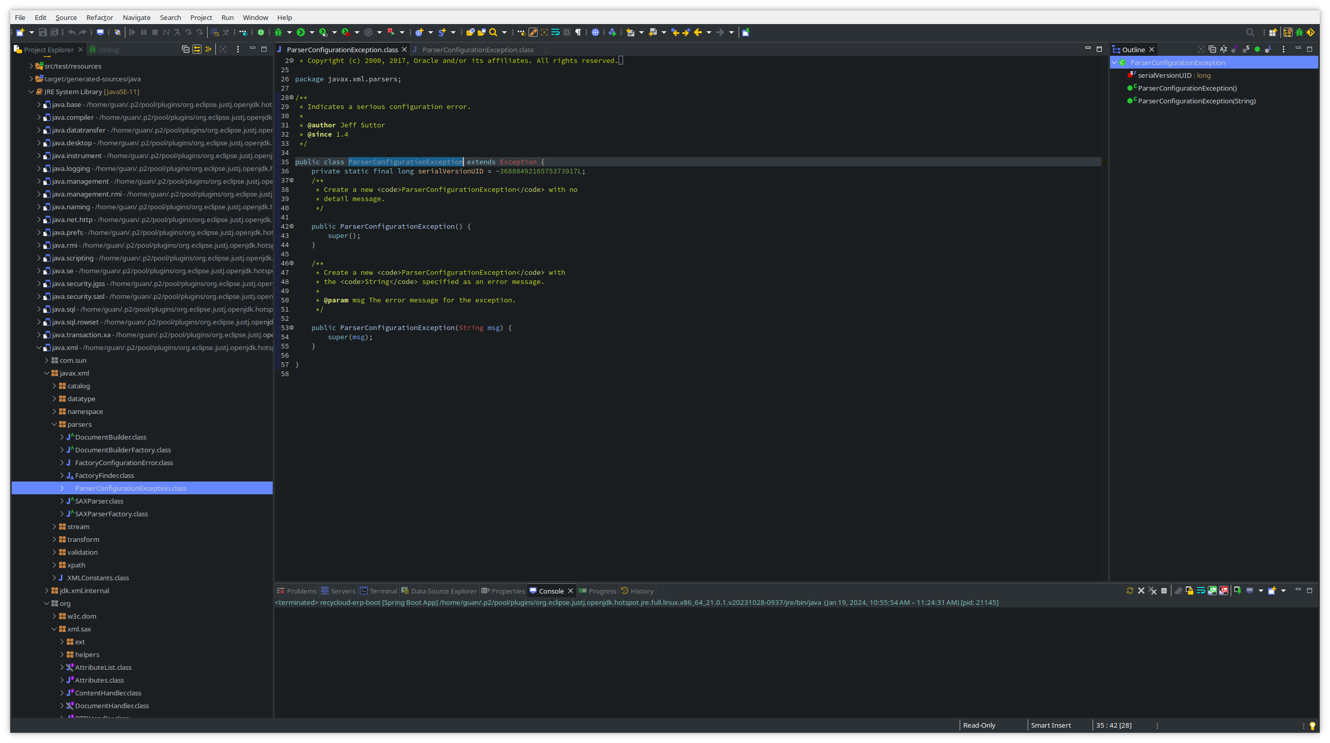 【问题解决】Eclipse出现The package xxx is accessible from more than one module: ＜unnamed＞_the package ...