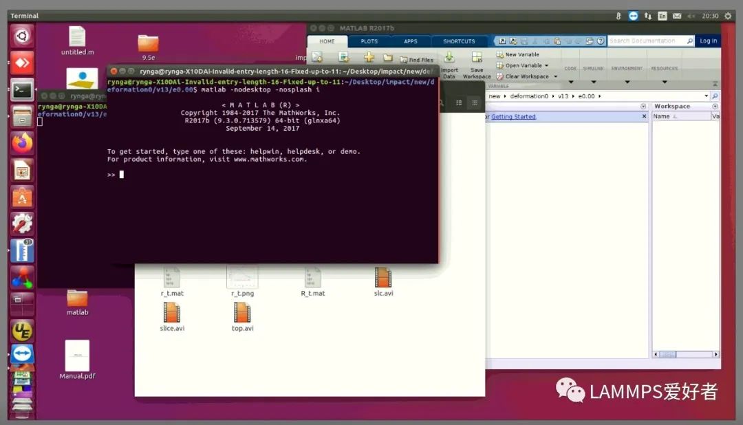 matlab中读文件的行数_Lammps使用经验谈之MATLAB后处理接口_阿南学长的博客-CSDN博客