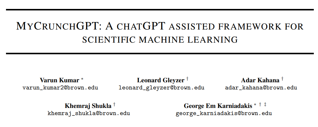 GPT4-For-SciML|使用chatgpt辅助科学计算、工程设计_mycrunchgpt-CSDN博客