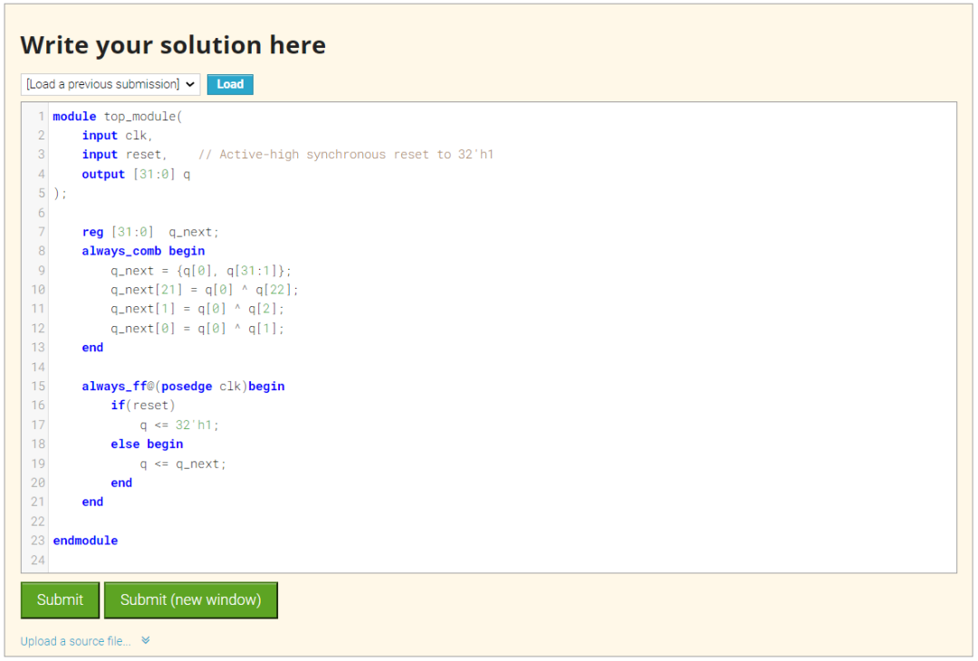 HDLBits: 在线学习 SystemVerilog（十七）-Problem 106-114（移位寄存器）-CSDN博客