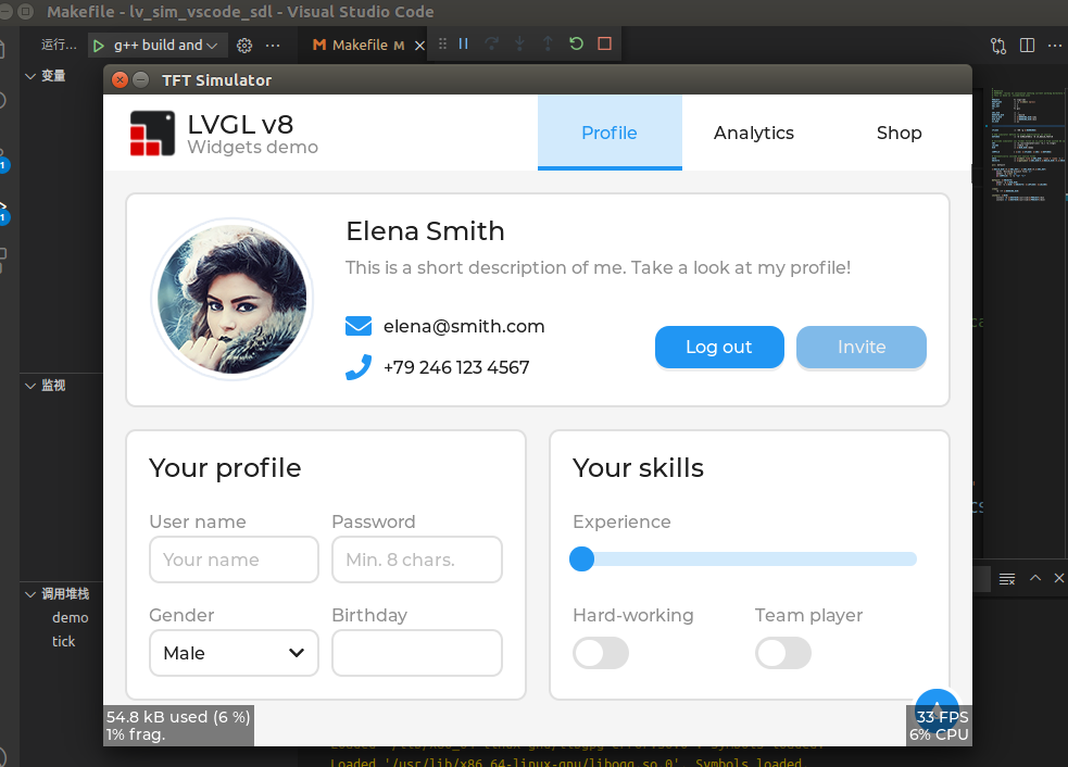 Lvgl学习笔记(3)——搭建环境、模拟仿真(linuxvs Code)lvgl Vs Code Csdn博客