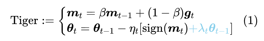 Tiger：一个“抠”到极致的优化器-CSDN博客