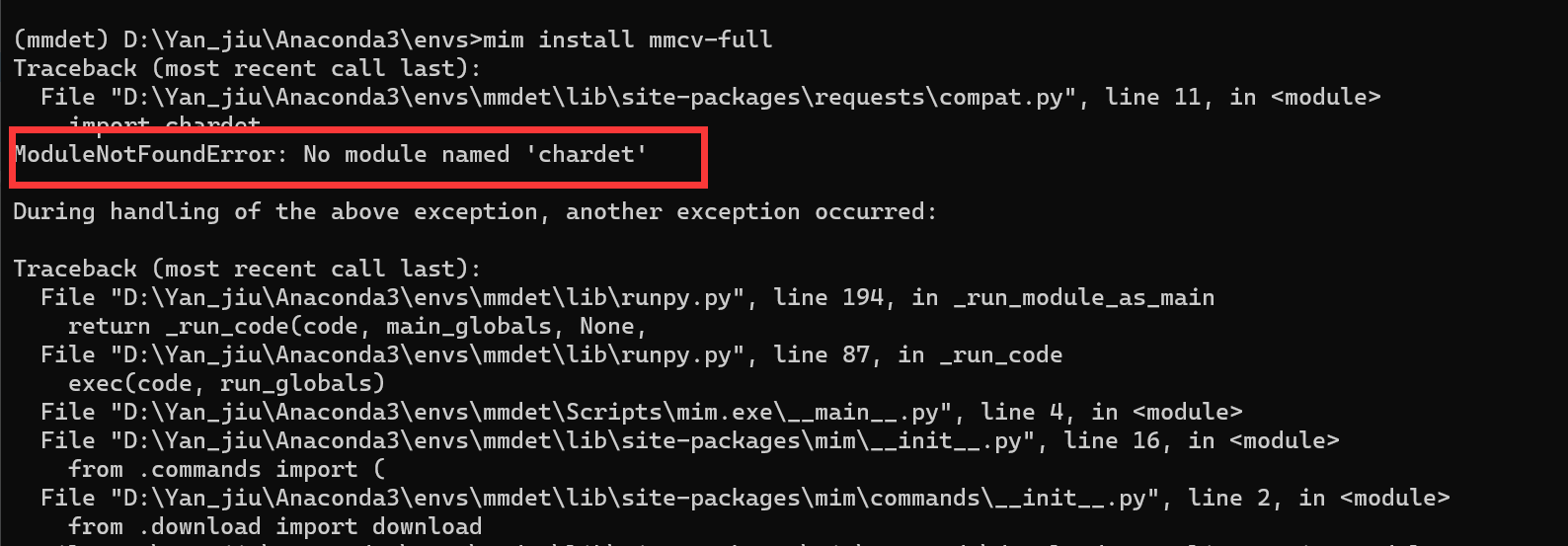 mmdetection安装_mmcv安装官wang-CSDN博客