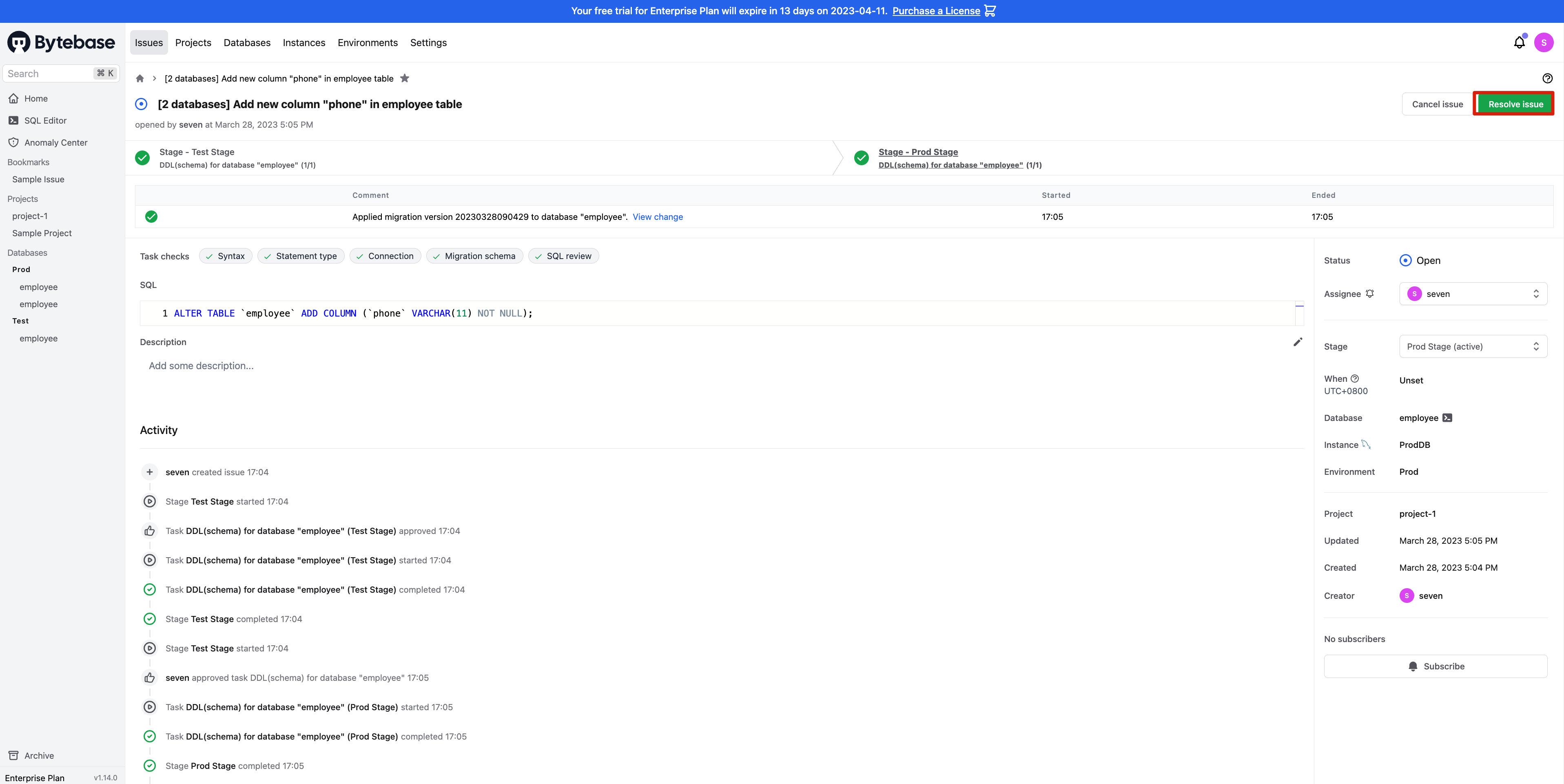 数据库 CI/CD 工具 -- Bytebase 介绍-CSDN博客