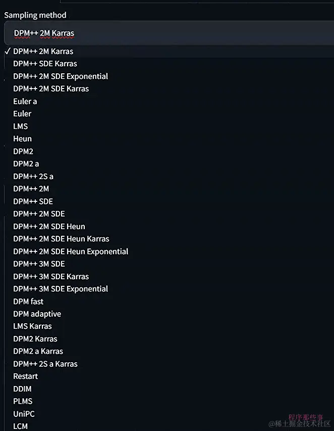 Stable diffusion采样器详解_dpm++ 2m karras-CSDN博客