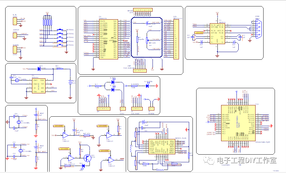 基于51单片机电子指南针设计程序+原理图+PCB+Proteus仿真+设计报告_检测磁场变化的proteus仿真-CSDN博客