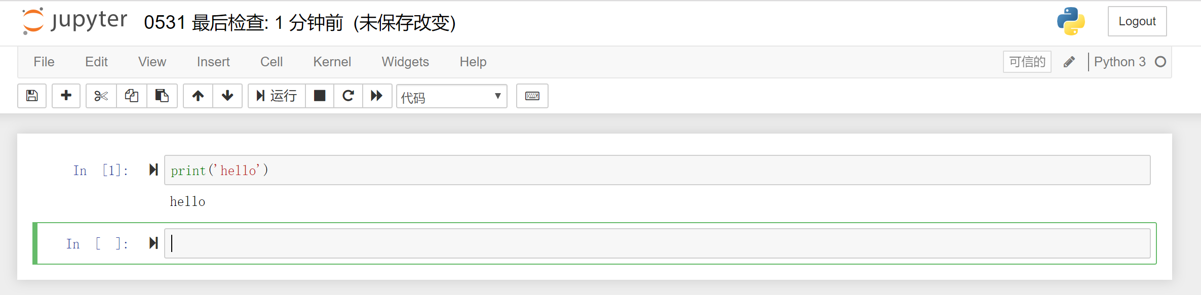 Jupyter notebook基础_notebook文档有哪两个单元-CSDN博客