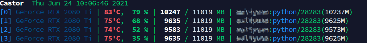 查看GPU信息，设置指定的GPU，pytorch移动到指定GPU操作_npu-smi info-CSDN博客