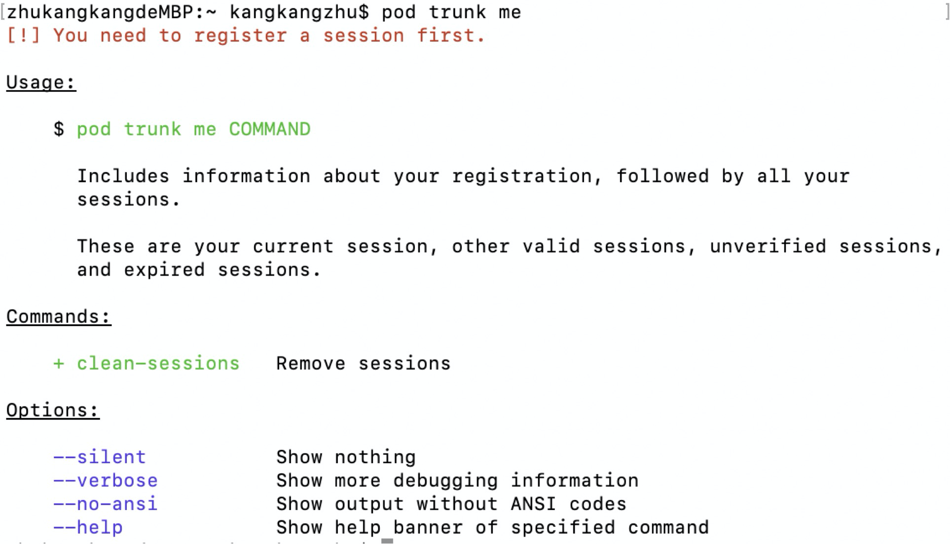 从 0 开始手把手教你制作自己的 Pod 库_LiEvn的博客-CSDN博客_制作pod库