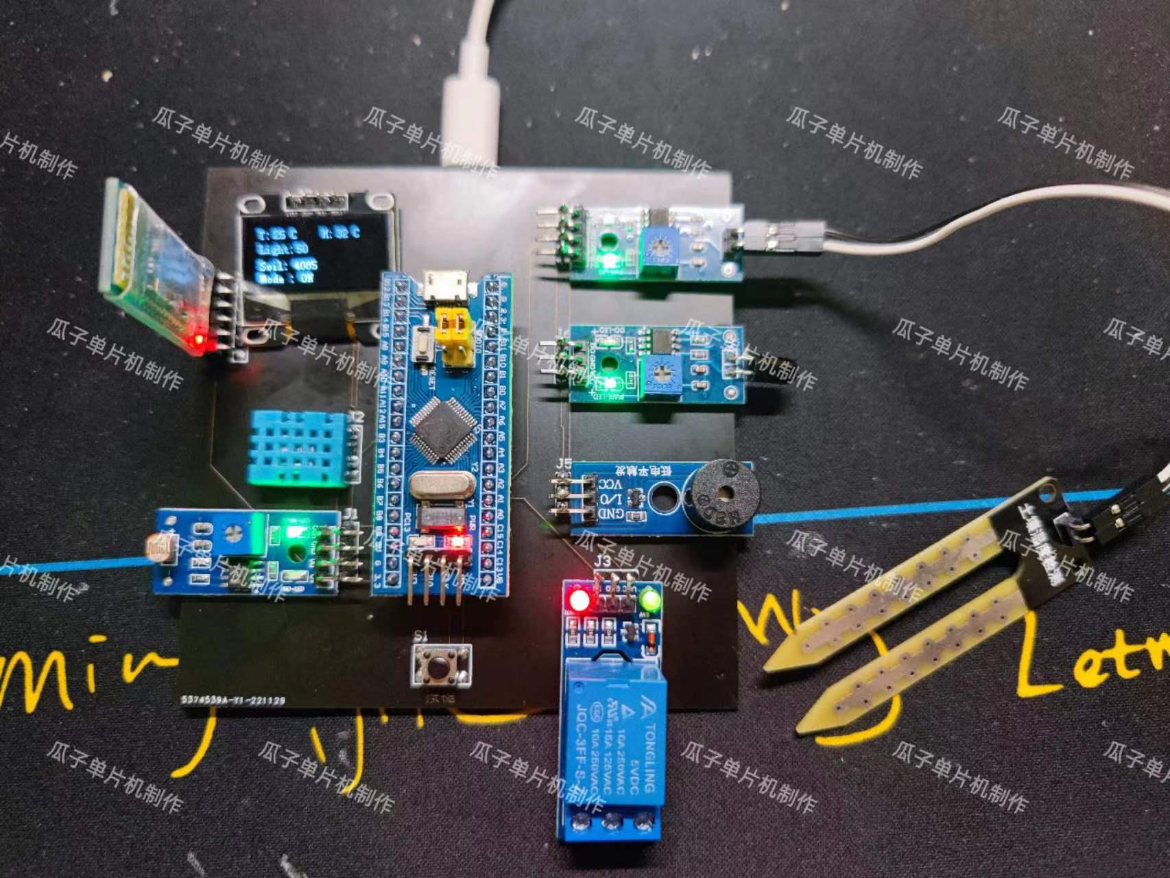 基于stm32的田地灌溉系统stm32土壤浇水 Csdn博客