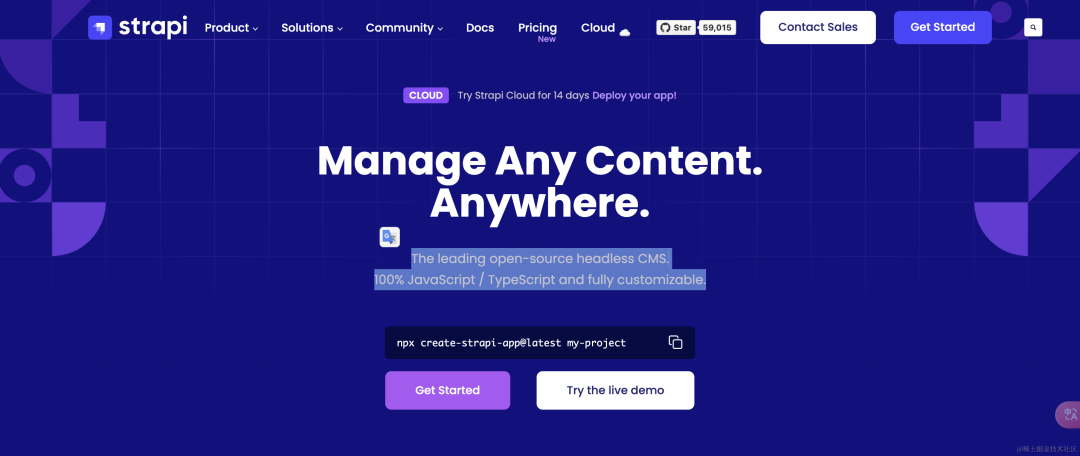 Strapi让纯前端成为全栈不再是口号！我一直比较推荐的开源项目-CSDN博客