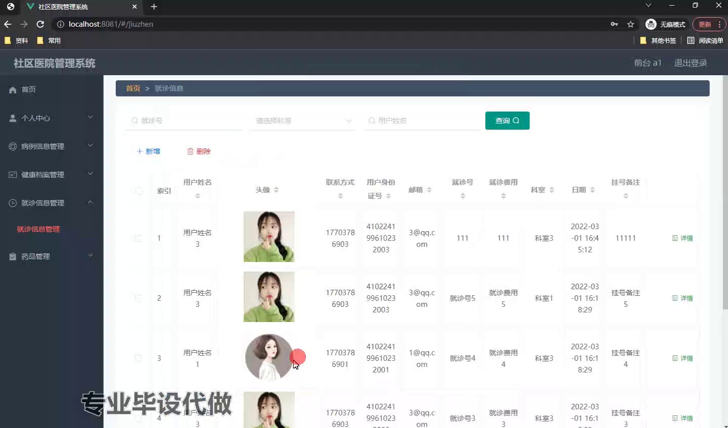 基于springbootmybatismysql社区医院管理系统的设计与实现springboot Mysql Mybatis Csdn博客 