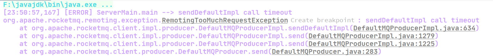 RcoketMQ连接时报错sendDefaultImpl call timeout解决-CSDN博客