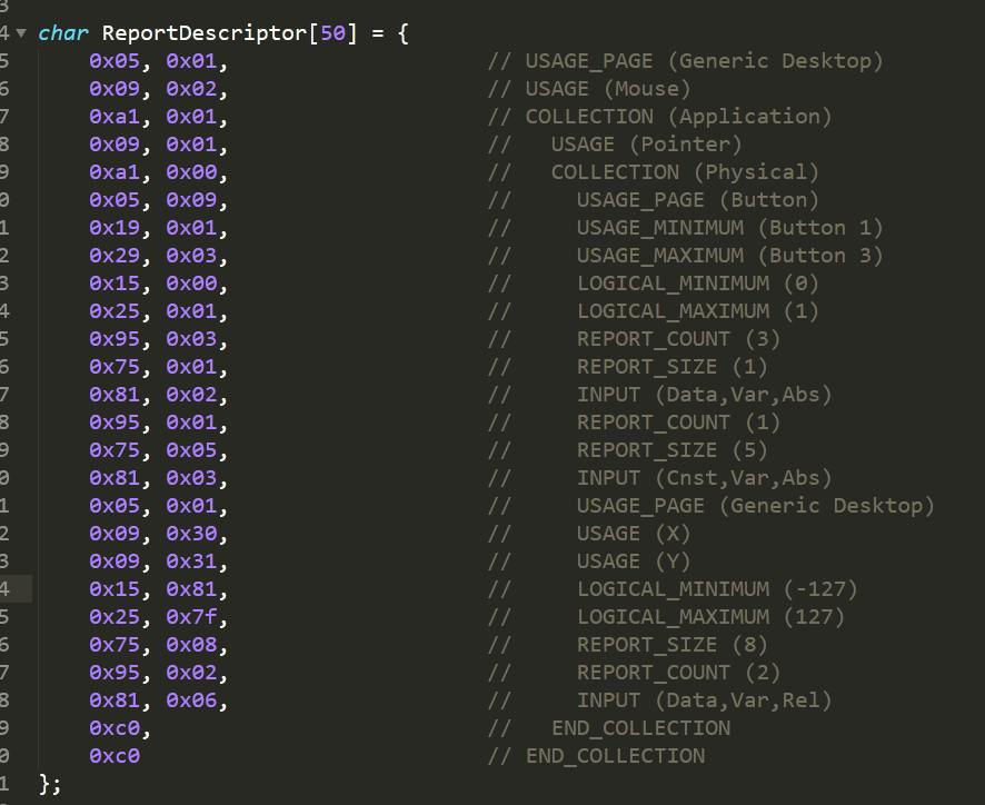 linux查看hid描述符,USB_HID报告描述符生成工具_使用说明-CSDN博客