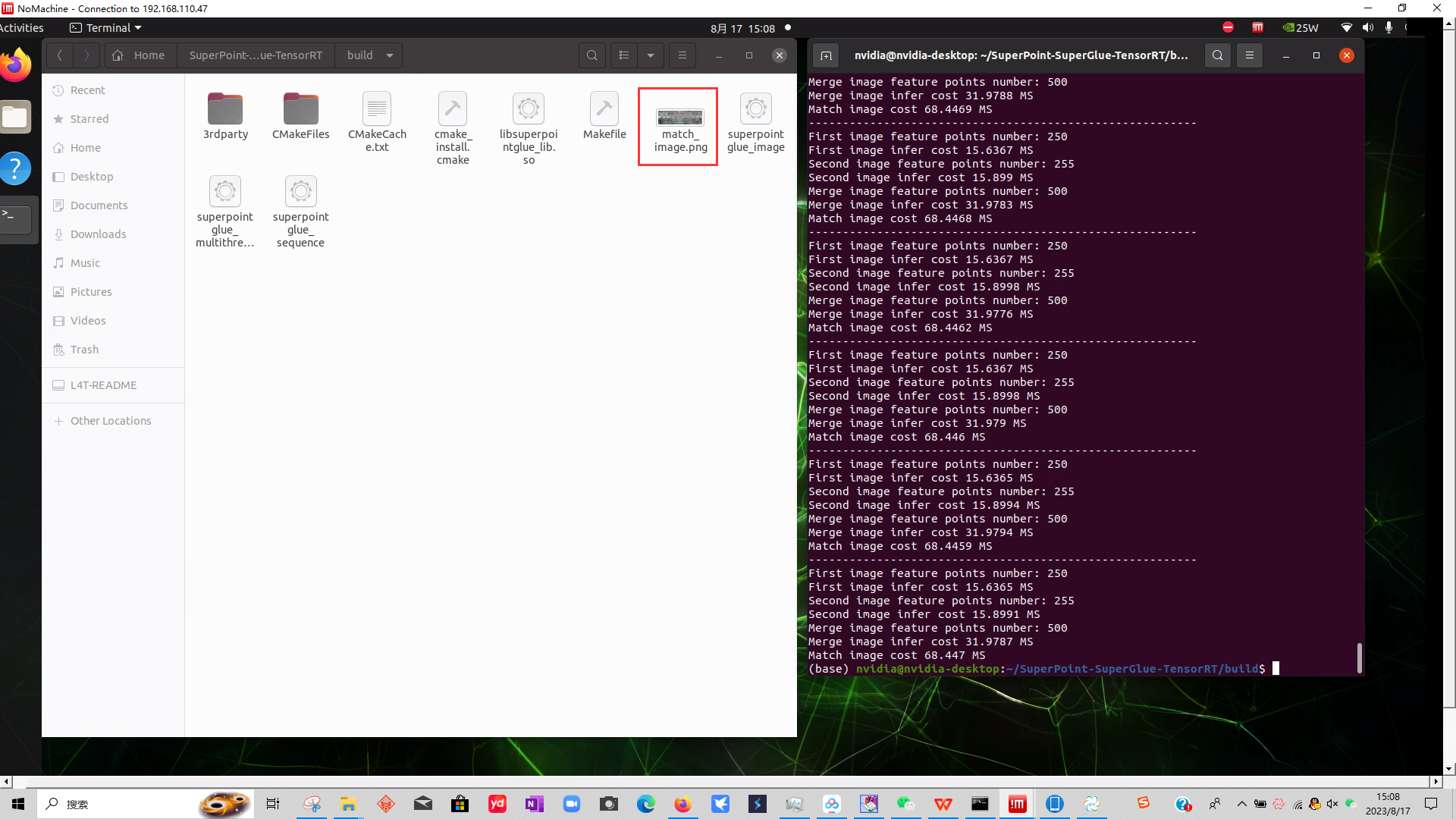 自己部署SuperPoint-SuperGlue-TensorRT 20230828_superpoint部署-CSDN博客