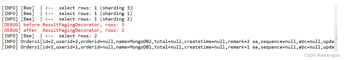 Mongodb Sharding分片查询,带分页功能orm Beemongo多表查询分页 Csdn博客 2387