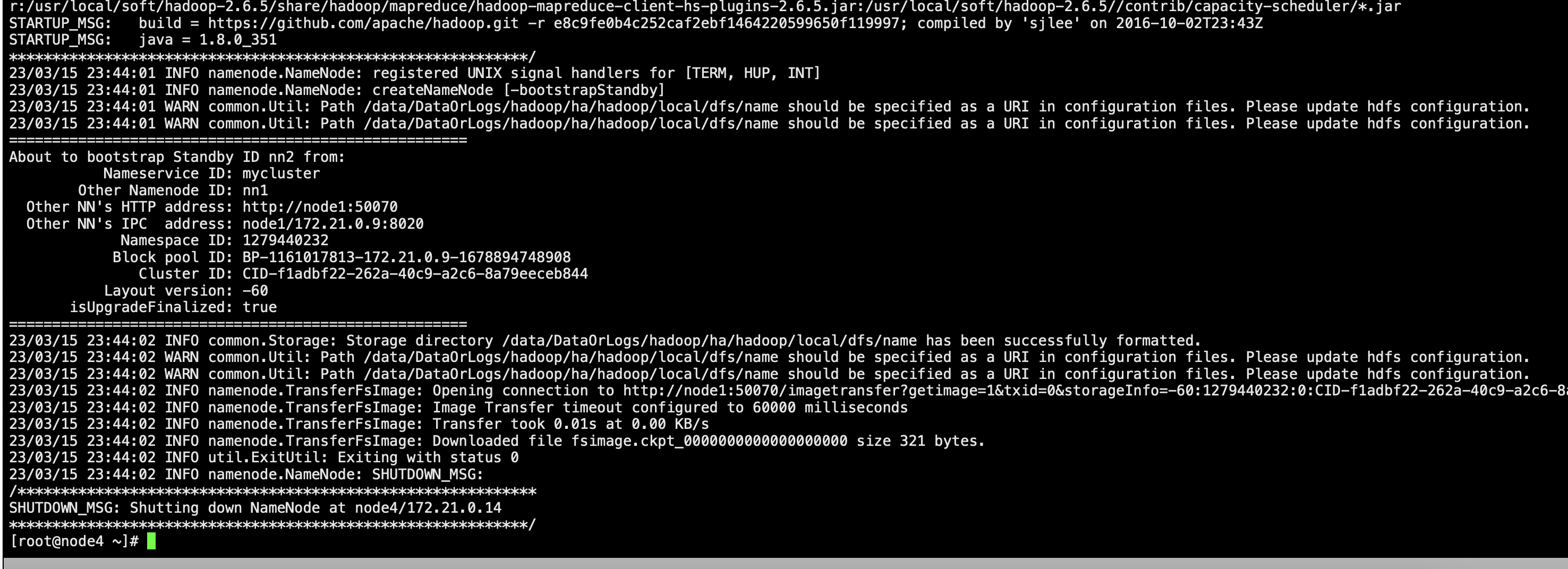 Hadoop04 Hdfs HA集群搭建_dfs.ha.fencing.ssh.private-key-files-CSDN博客