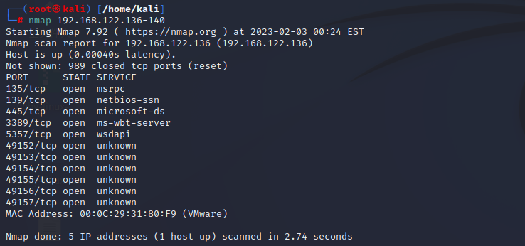 nmap常用命令_namp的exclude-CSDN博客