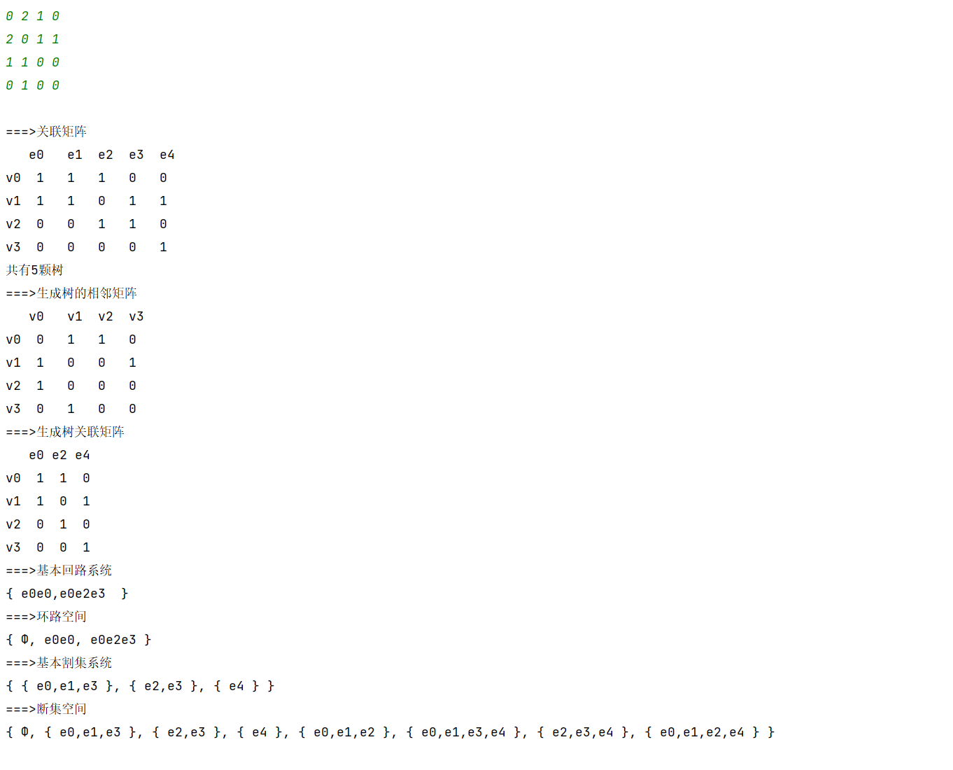 Ouc离散数学ii实验二(pythoncpp)离散数学实验二python Csdn博客