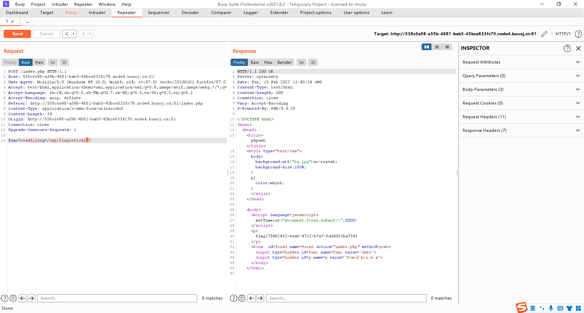 buuctf-[网鼎杯 2020 朱雀组]phpweb（小宇特详解）_buuctf [网鼎杯 2020 朱雀组]phpweb-CSDN博客