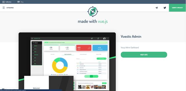 vue ui创建项目_开源项目vuestic-admin——Vue的后端UI框架-CSDN博客
