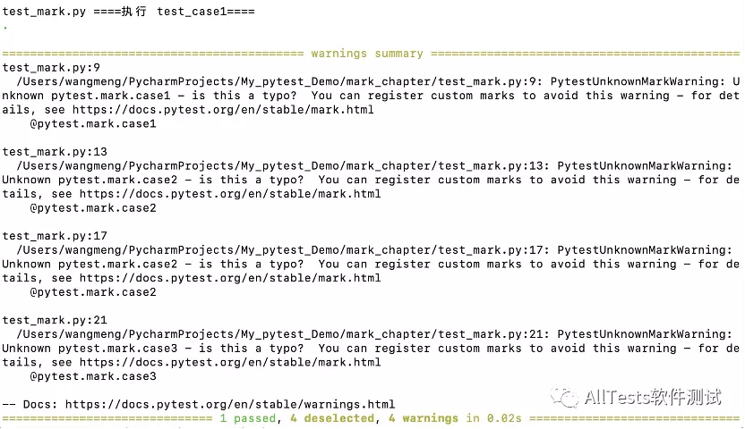 Python测试框架pytest（16）运行上次失败用例、查看与清除缓存cache、自定义标记mark_pytest --cache ...