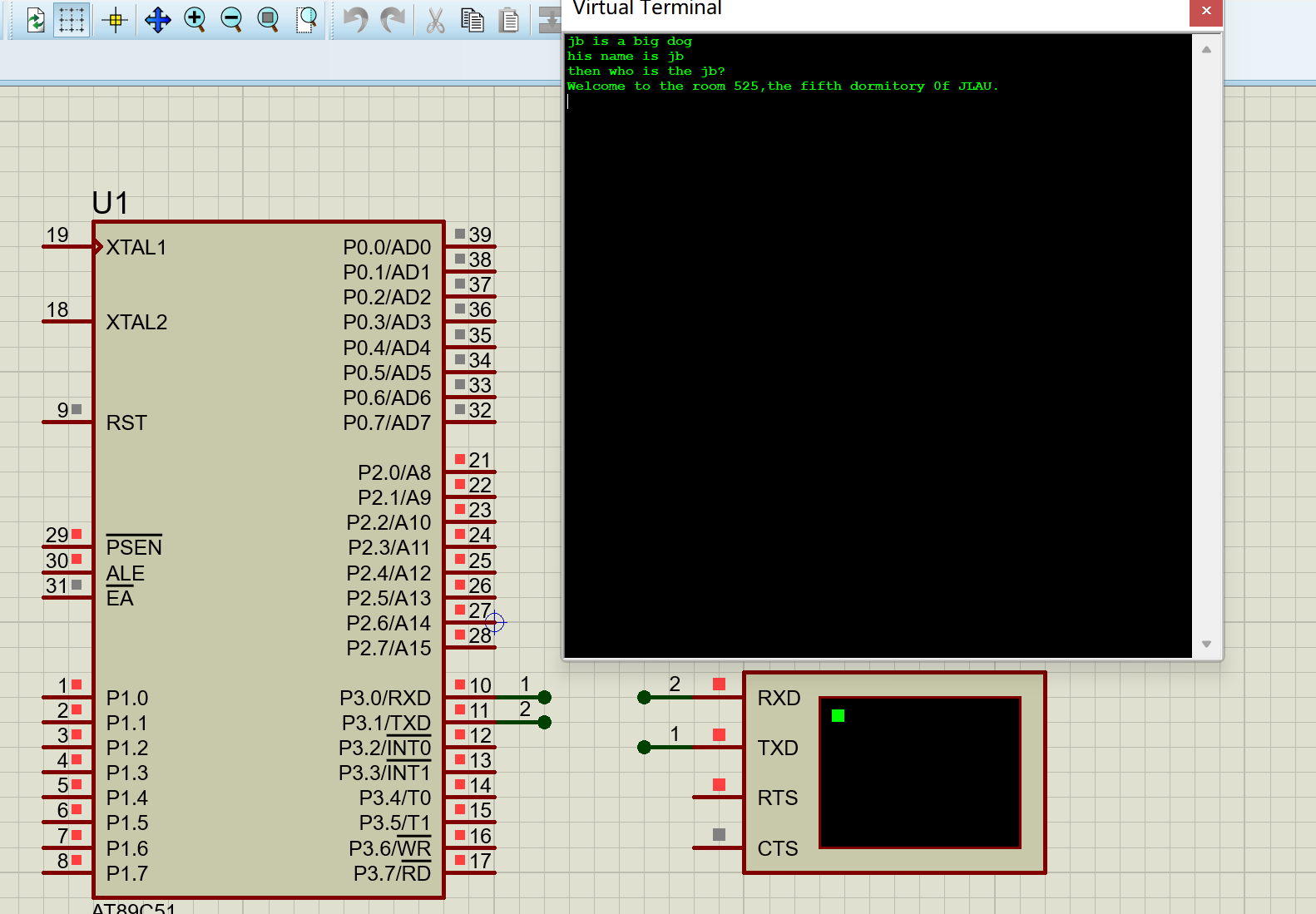 【51单片机】Proteus C51 例题_c51 实战例题-CSDN博客