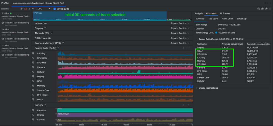 借助 Android Studio 中的功耗性能分析器进行 A/B 测试-CSDN博客