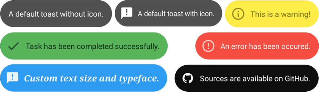 android toast样式 最新,7个最好的Android本机Toast通知替换库-CSDN博客