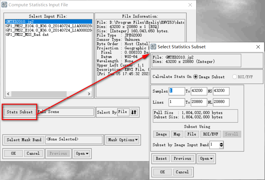 ENVI5.3高分二号多光谱影像预处理教程_envi高分二号预处理-CSDN博客