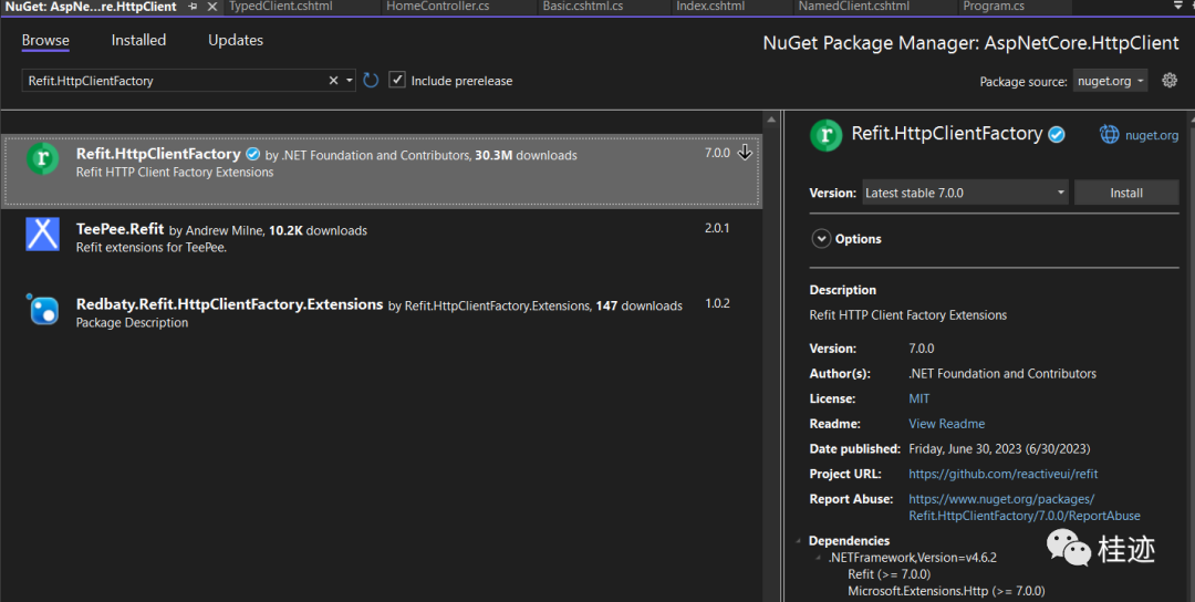 ASP.NET Core HttpClient正确使用方法之系列一-CSDN博客