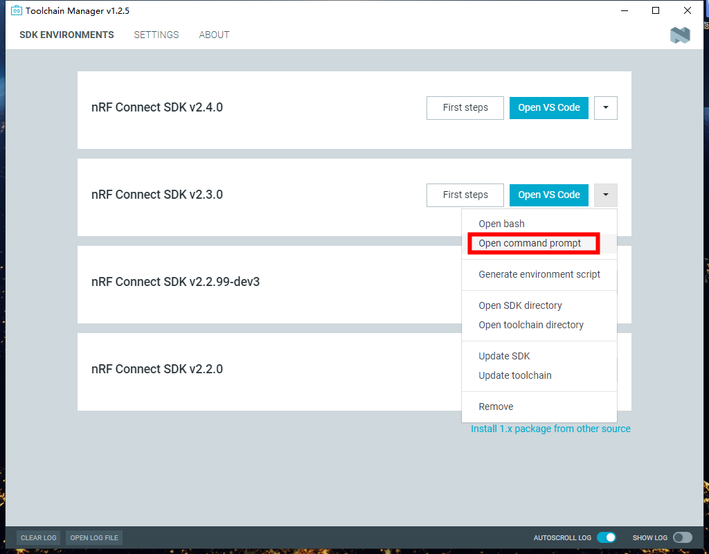 【蓝牙学习笔记】nrf 环境配置（基于 Vscode）nrf Command Line Tools Csdn博客