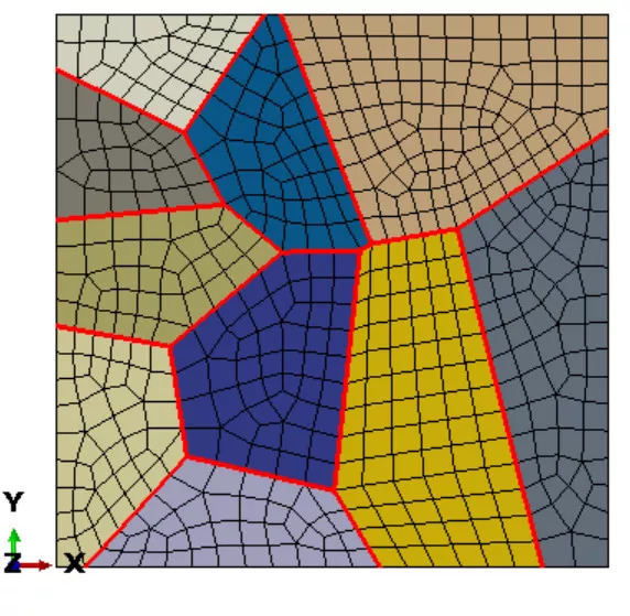 Matlab Voronoi 多晶体程序【干货】二维及三维voronoi泰森多边形生成及其批量cohesive的插入weixin 