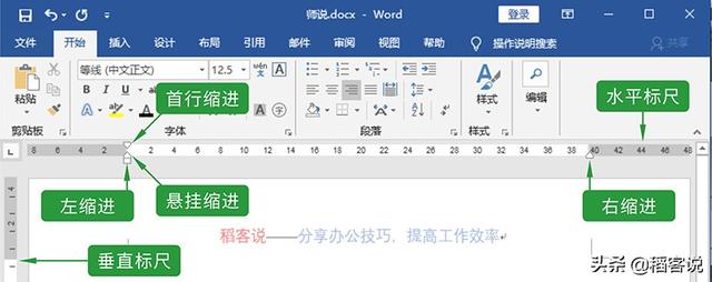 地图下面的标尺是什么意思_Word标尺工具妙用，掌握这3种操作技巧，离大神更近一步...-CSDN博客